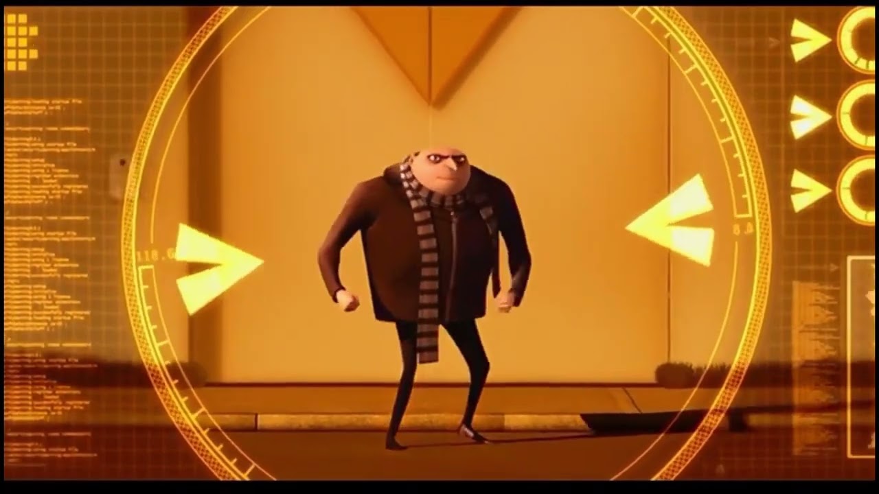 Gru dodges missiles listening to Rules of Nature - YouTube