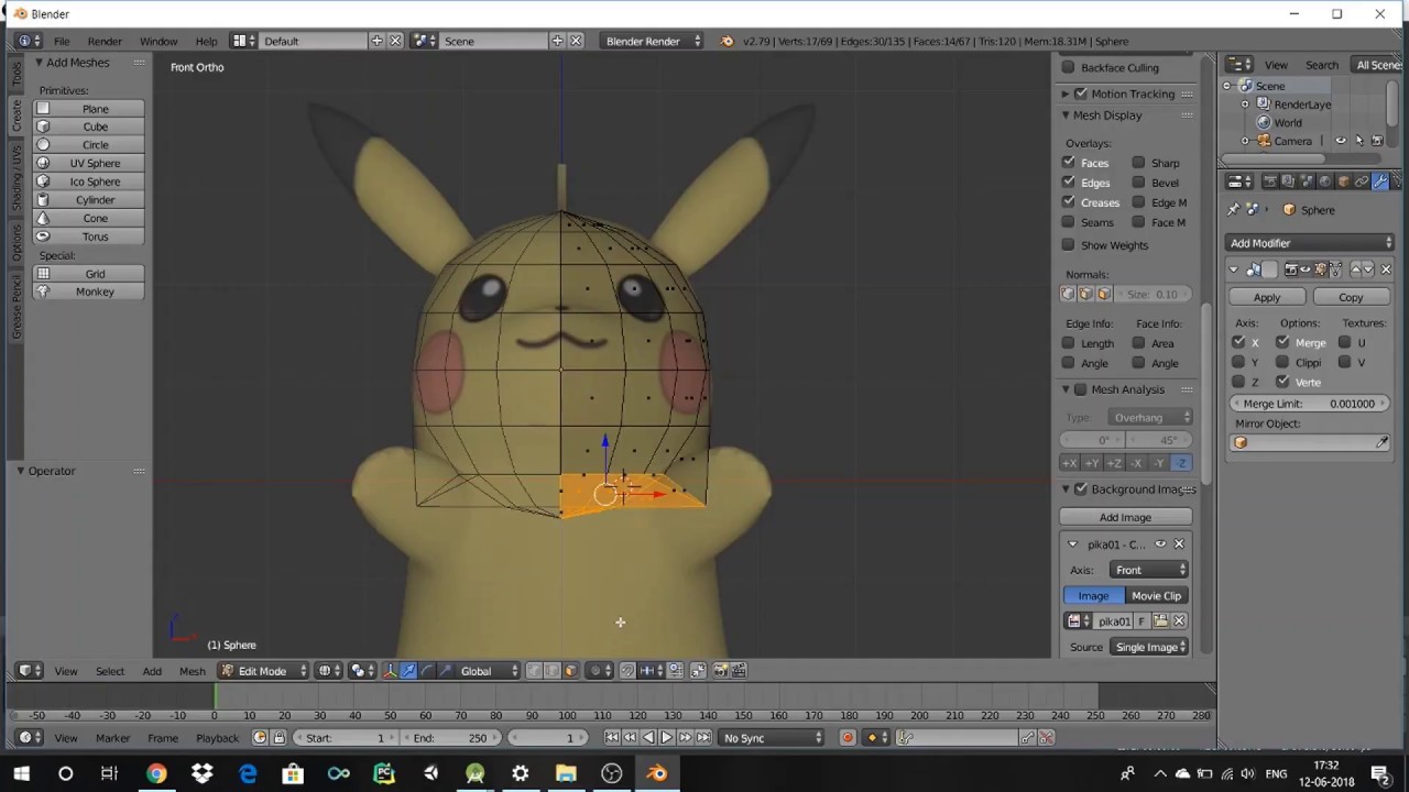 How to Design a Pikachu - Part 1 | Blender | DigiS - YouTube