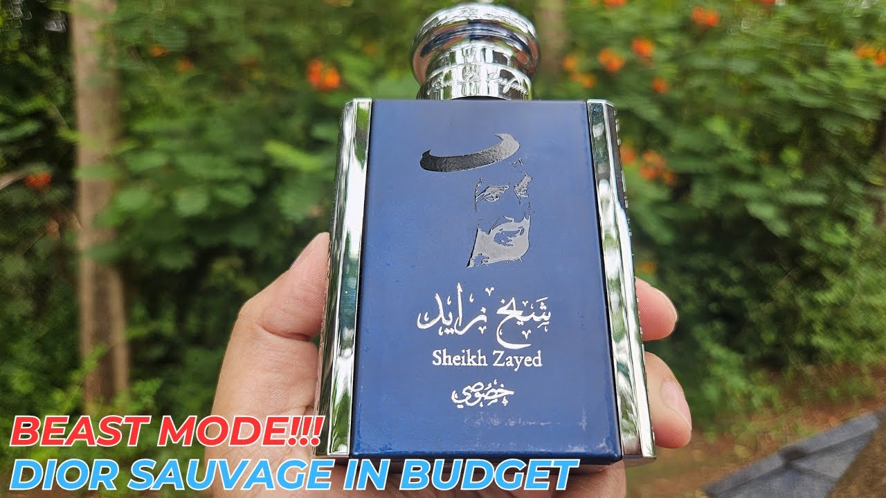 Sheikh Zayed Blue by Ard Al Khaleej (Hindi review) | BEAST MODE Dior ...