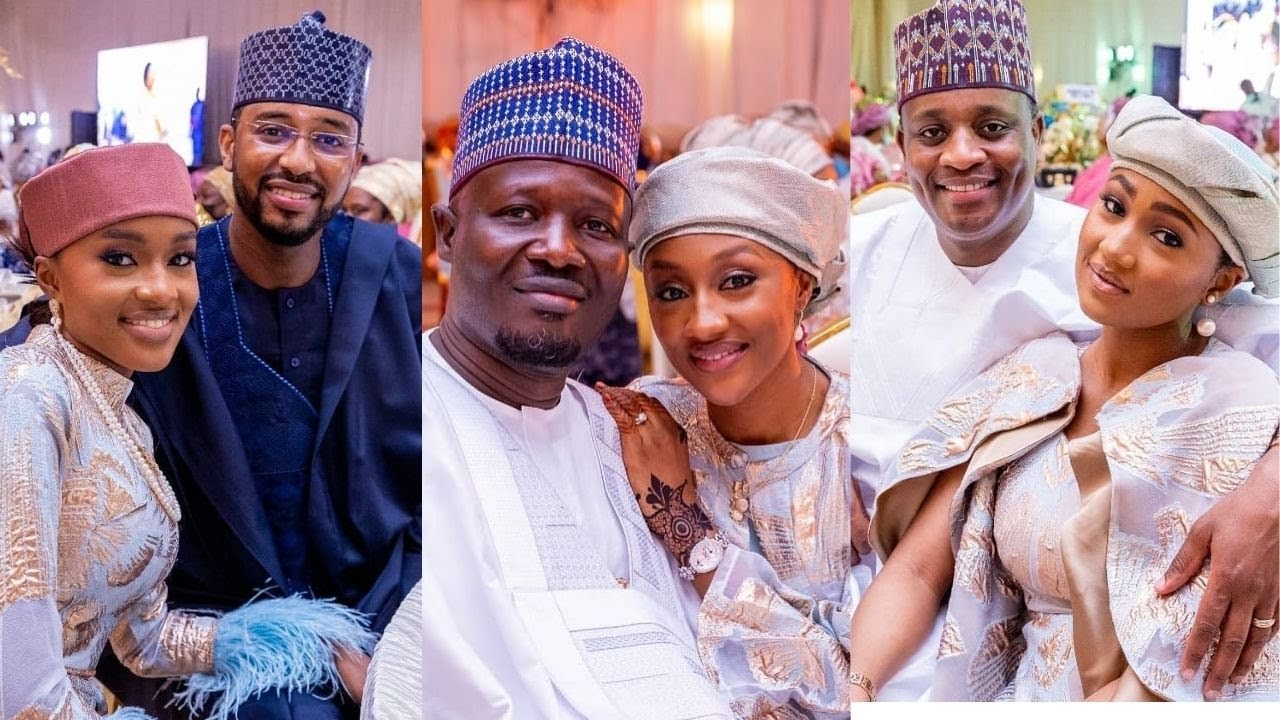 Yusuf Buhari's sisters storm wedding with husbands - YouTube