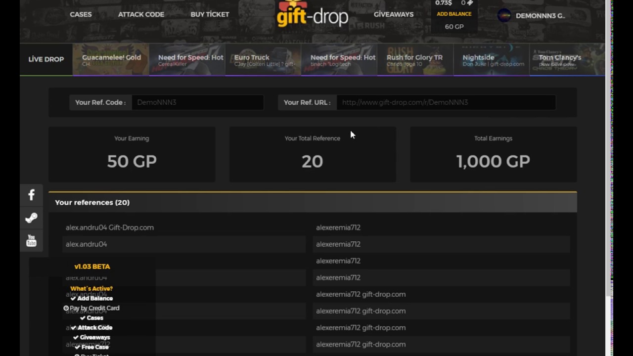 Free games on Gift-Drop - YouTube