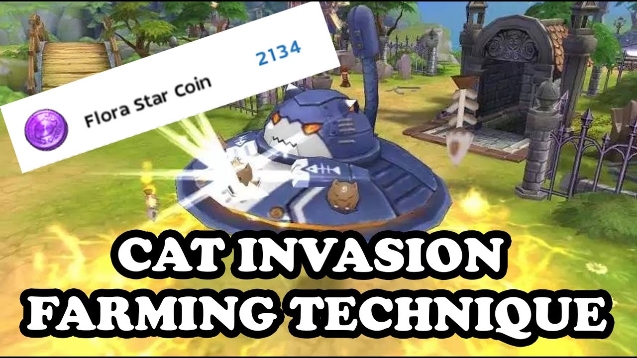 An OK Way to Farm Flora Star Coins | Cat Invasion | Ragnarok M: Classic ...