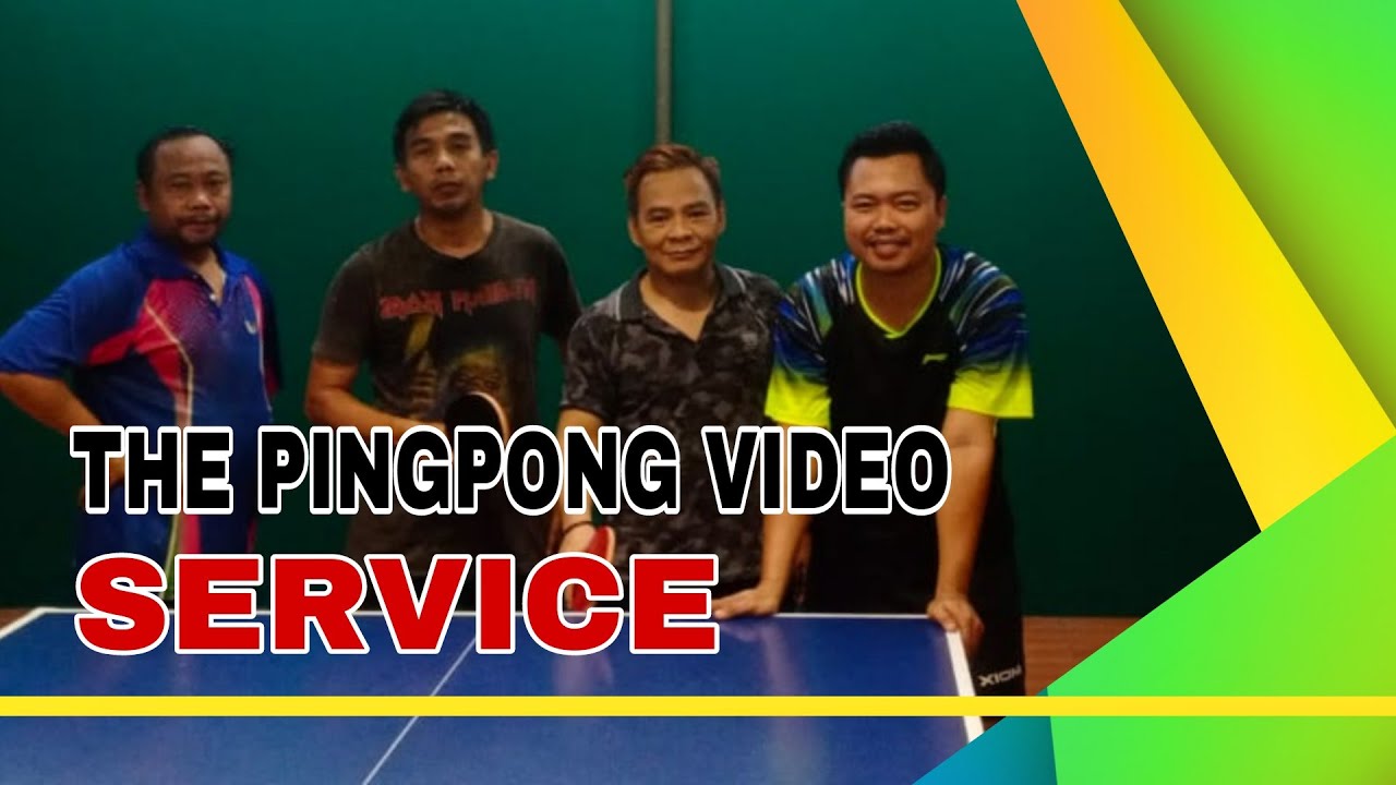 Service mematikan tenis meja - YouTube