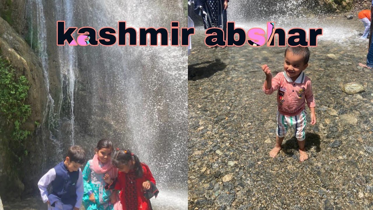 kashmir abshar .waterfall muzffrabad. - YouTube