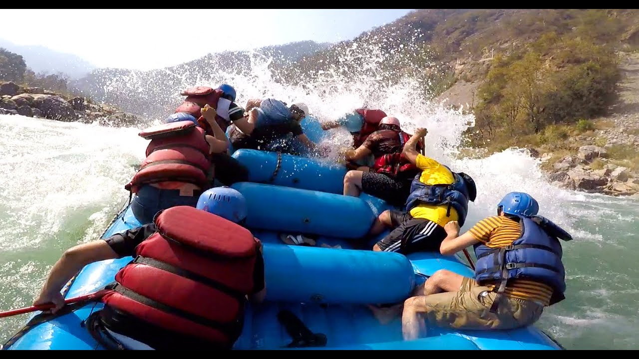 River Rafting in Rishikesh | Deadly White water Rapids - YouTube