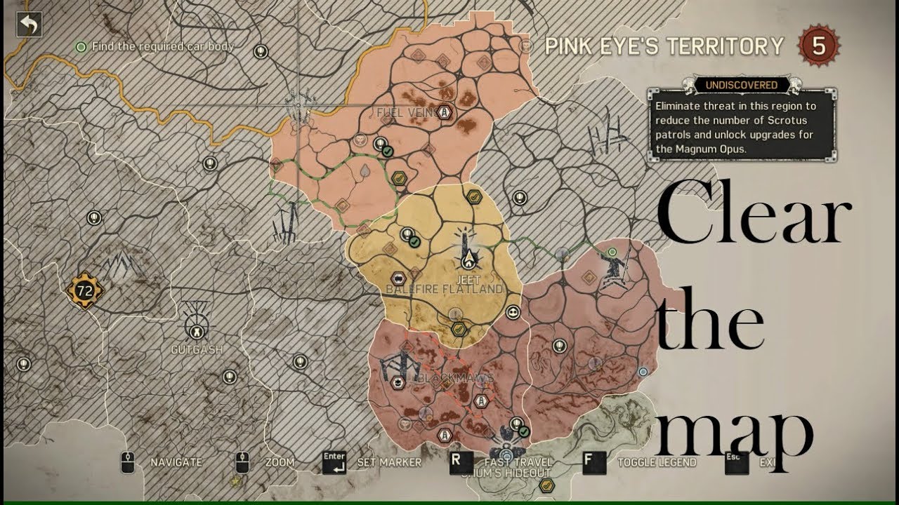 Clear the map | Mad Max | Eps 11 - YouTube