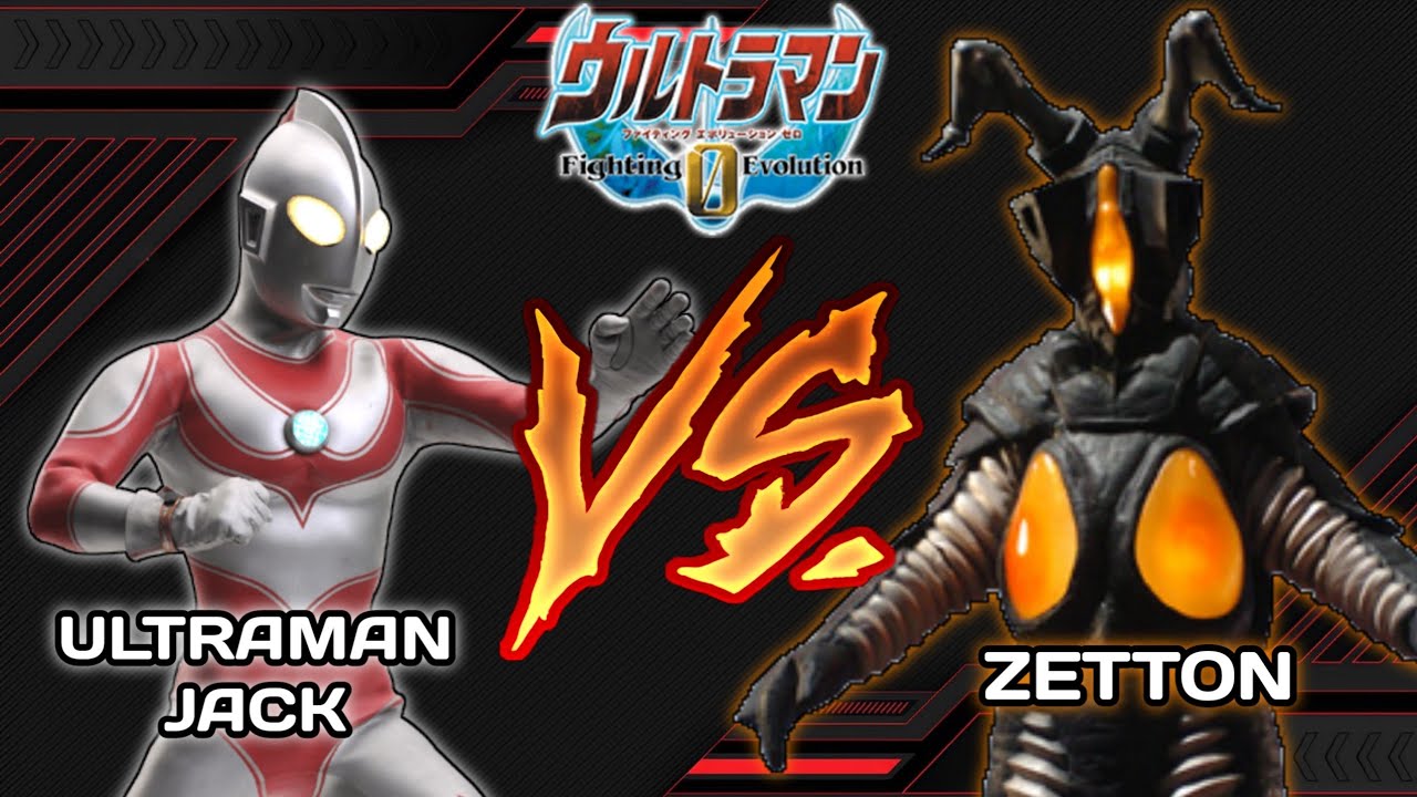 ULTRAMAN JACK VS ZETTON || ULTRAMAN FIGHTING EVOLUTION 0 (PPSSPP) - YouTube