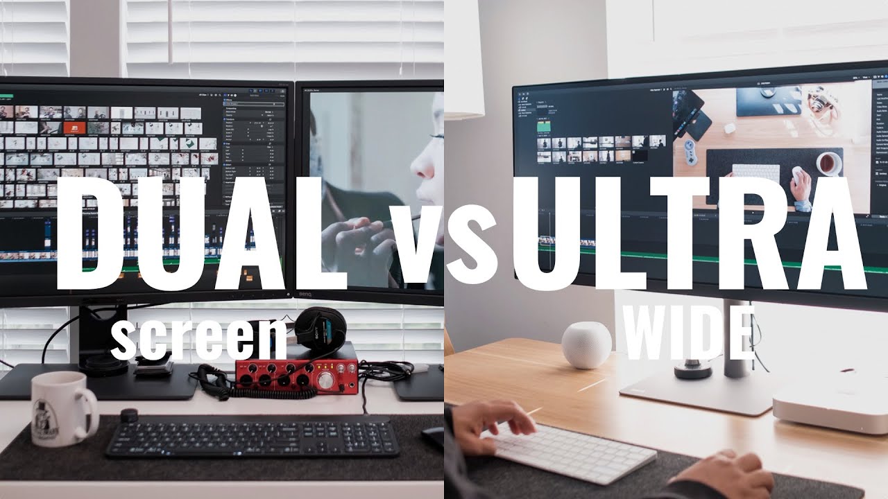 Dual Monitor vs Ultrawide Monitor - YouTube