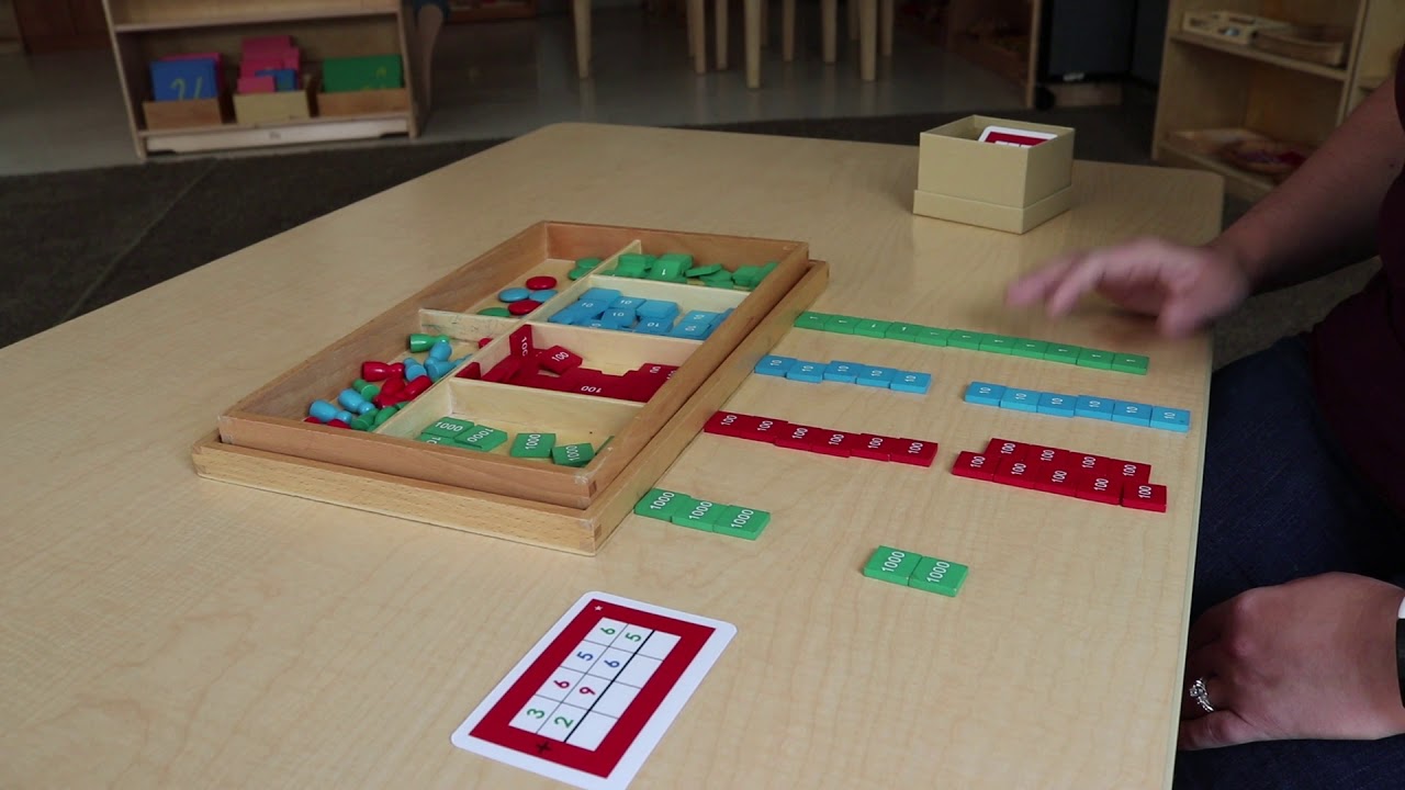 Primary Lesson: Stamp Game (Dynamic Addition) - YouTube
