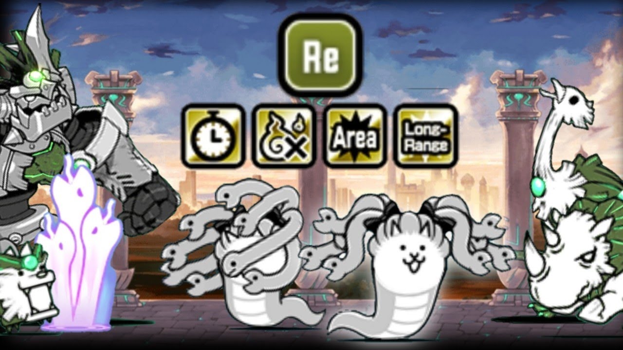 Battle Cats - Naga Cat (Medusa Cat True Form) - YouTube