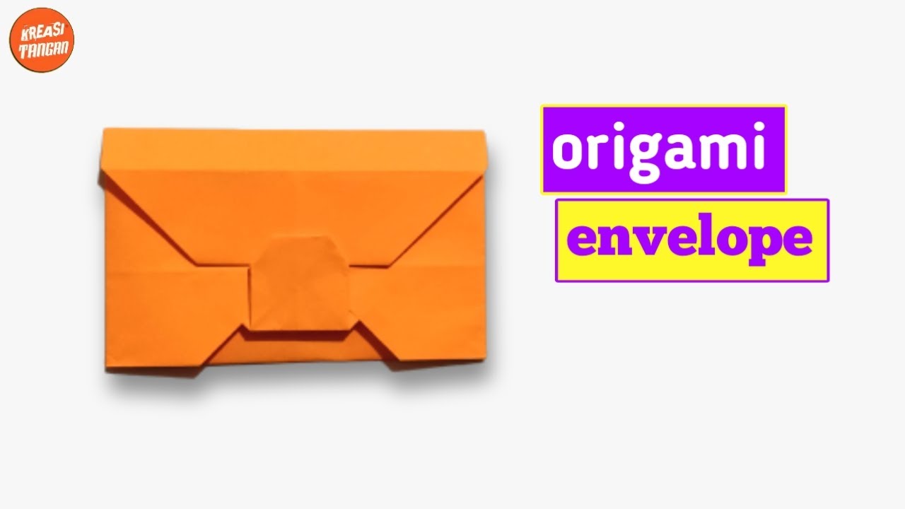 ORIGAMI ENVELOPE EASY | HOW TO MAKE EASY ORIGAMI ENVELOPE - YouTube