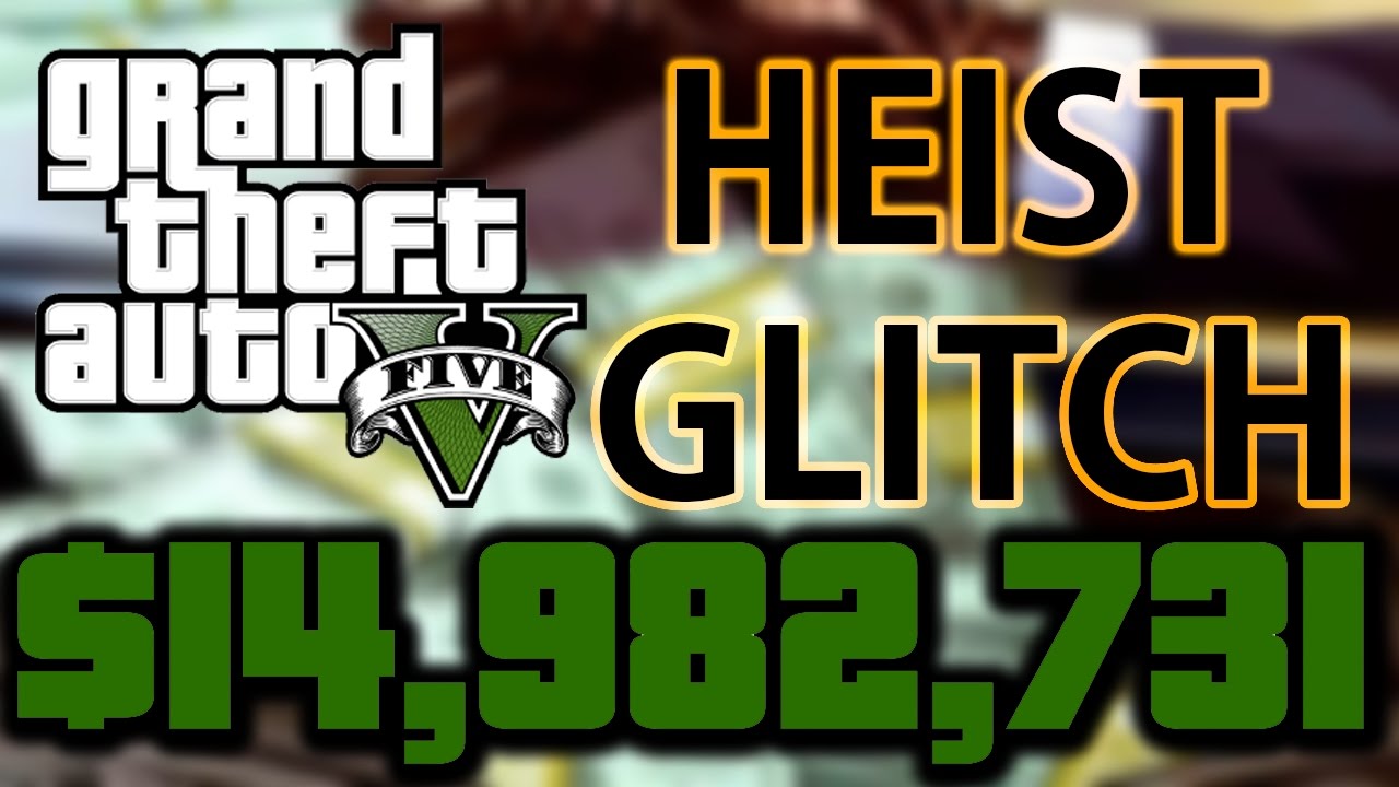 GTA V Online - *WORKING* PACIFIC STANDARD HEIST MISSION GLITCH TUTORIAL ...
