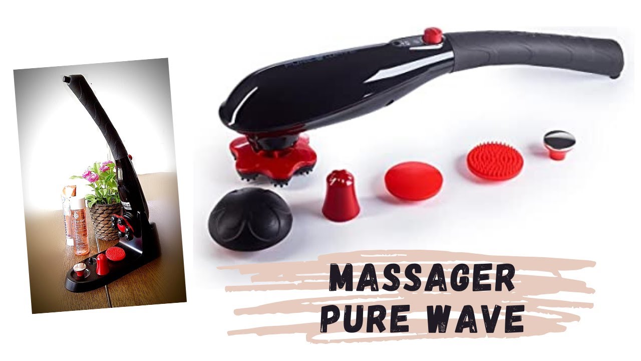 Cordless Massage Gun , How to Massage at Home with Pure Wave - YouTube