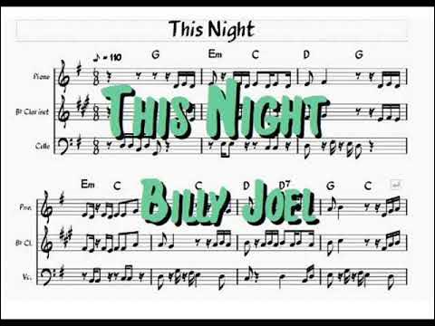 This Night / Billy Joel - YouTube