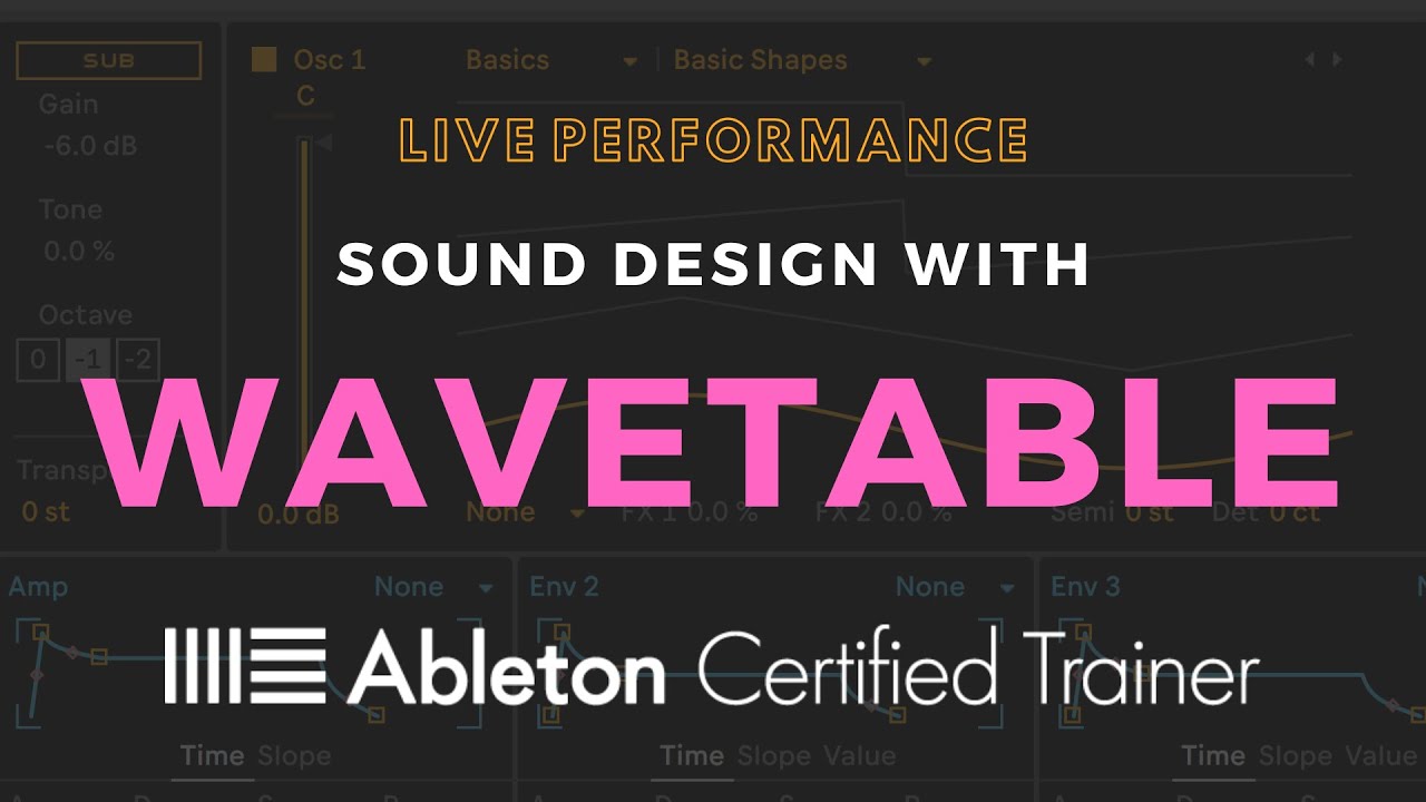 Sound Design with WAVETABLE in Ableton Live 11 - YouTube