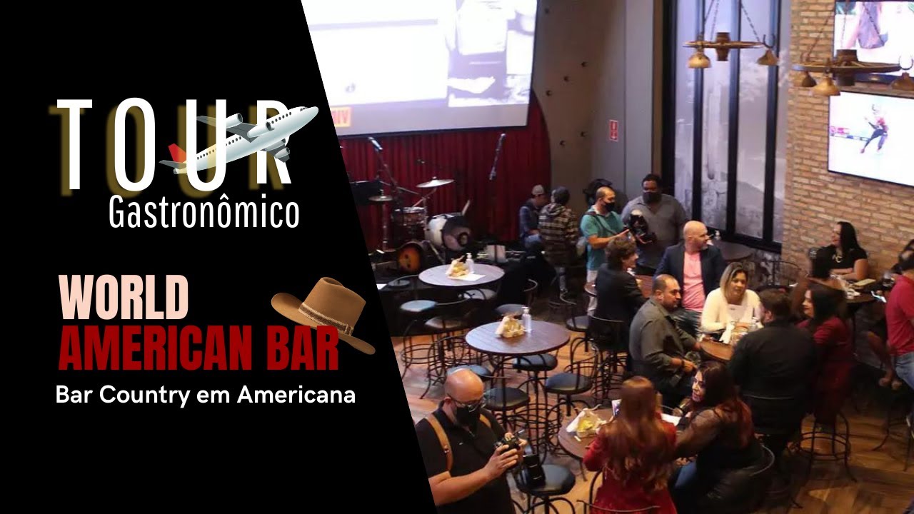 Tour Gastronômico - World American Bar - YouTube