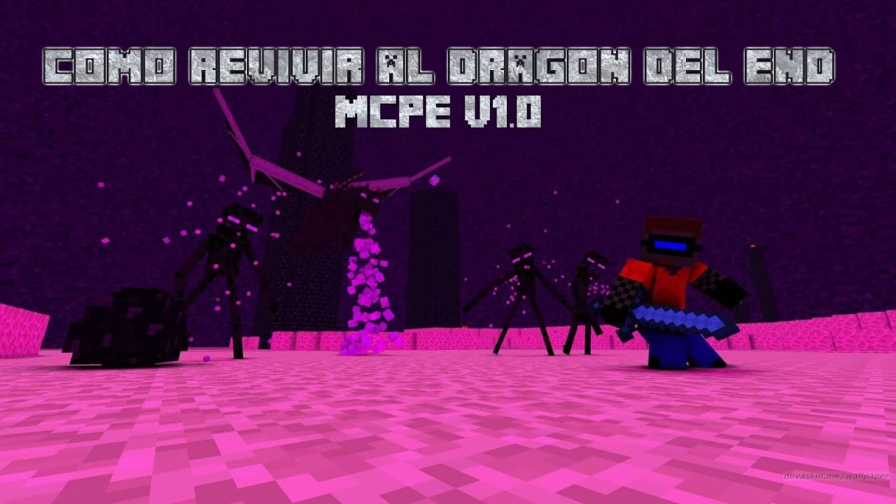 Cómo REVIVIR Al DRAGÓN Del END | MCPE v1.0.0 - YouTube