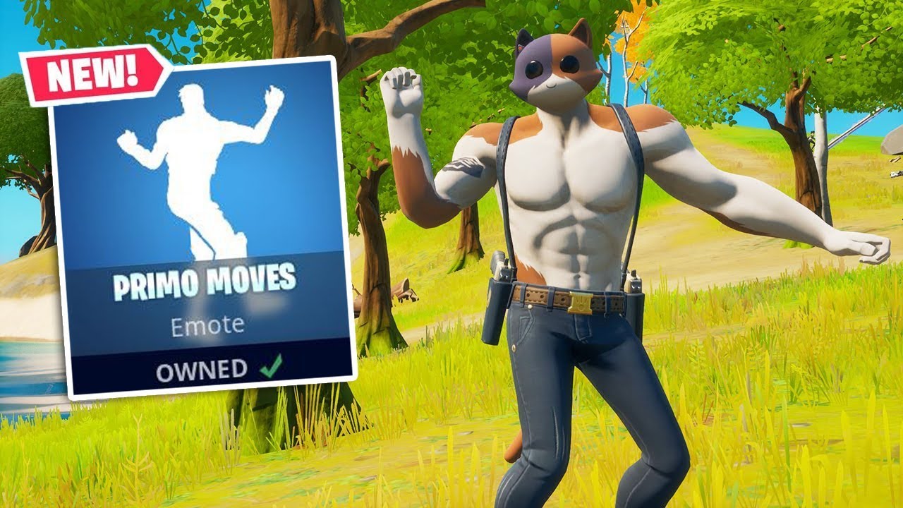 NEW PRIMO MOVES Emote Gameplay in Fortnite Battle Royale! - YouTube