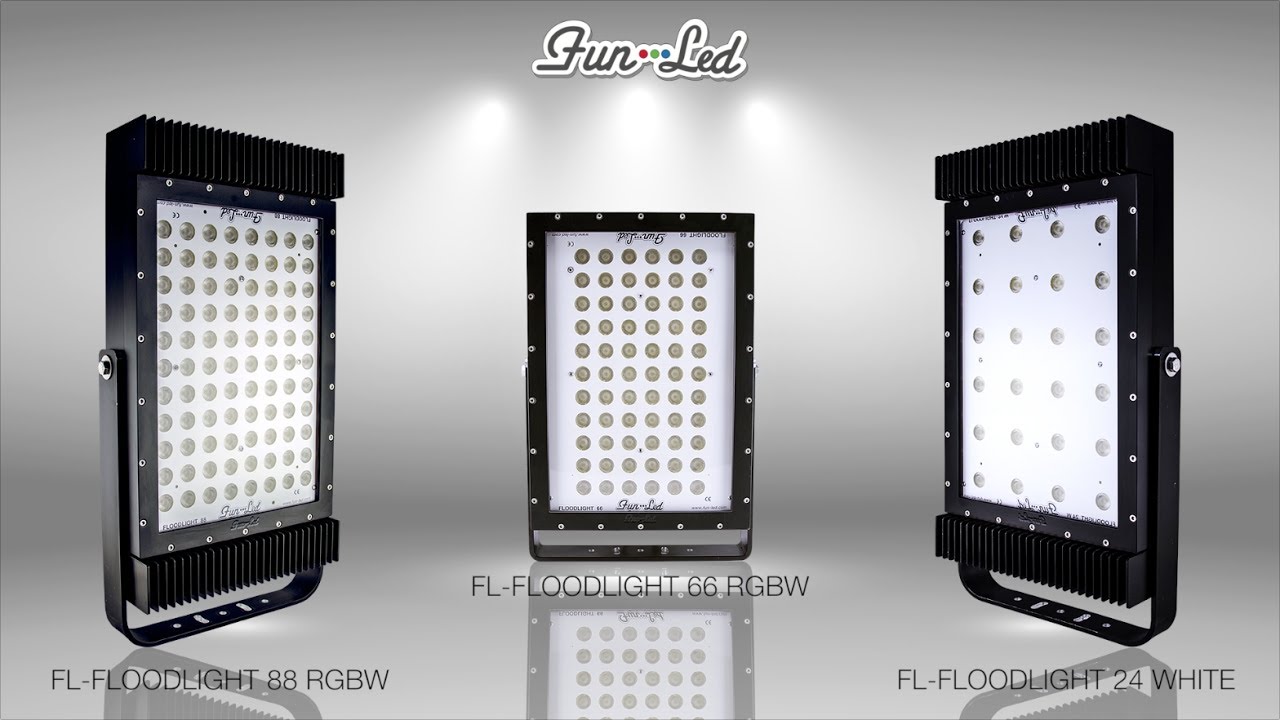 FUN-LED - Floodlights - YouTube