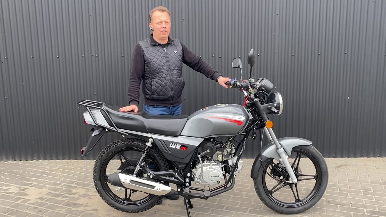 Salon2Kółka Motorower Romet Router WS-50 - YouTube