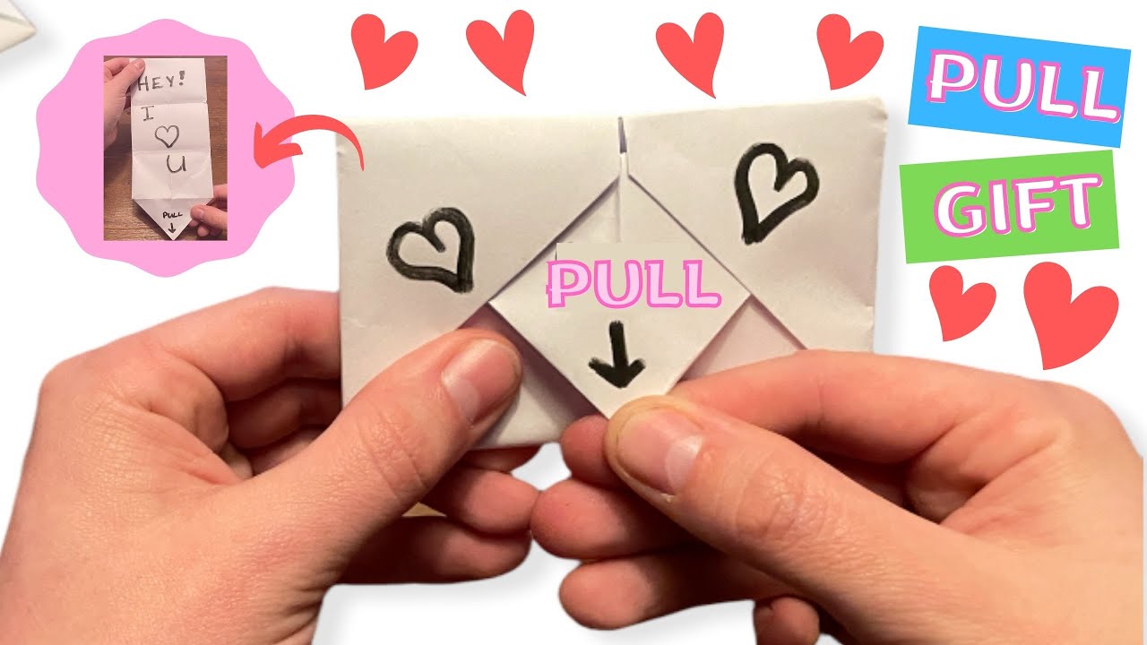 Easy white paper birthday gift ideas - A4 paper craft - YouTube