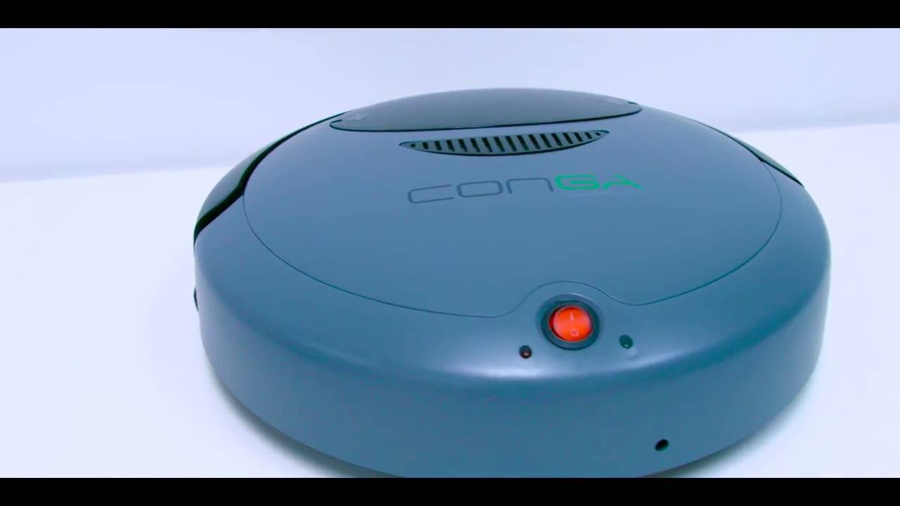 Robot aspirador inteligente Conga Compact - YouTube