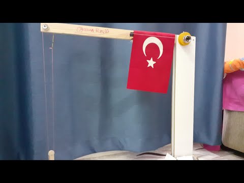 TAHTADAN VİNÇ YAPIMI