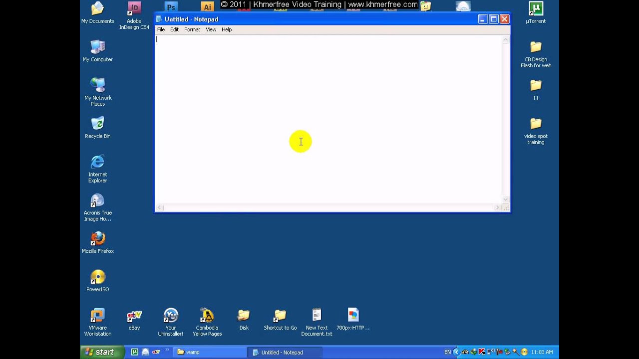 Php Tutorial Install Wamp Server With Php Youtube