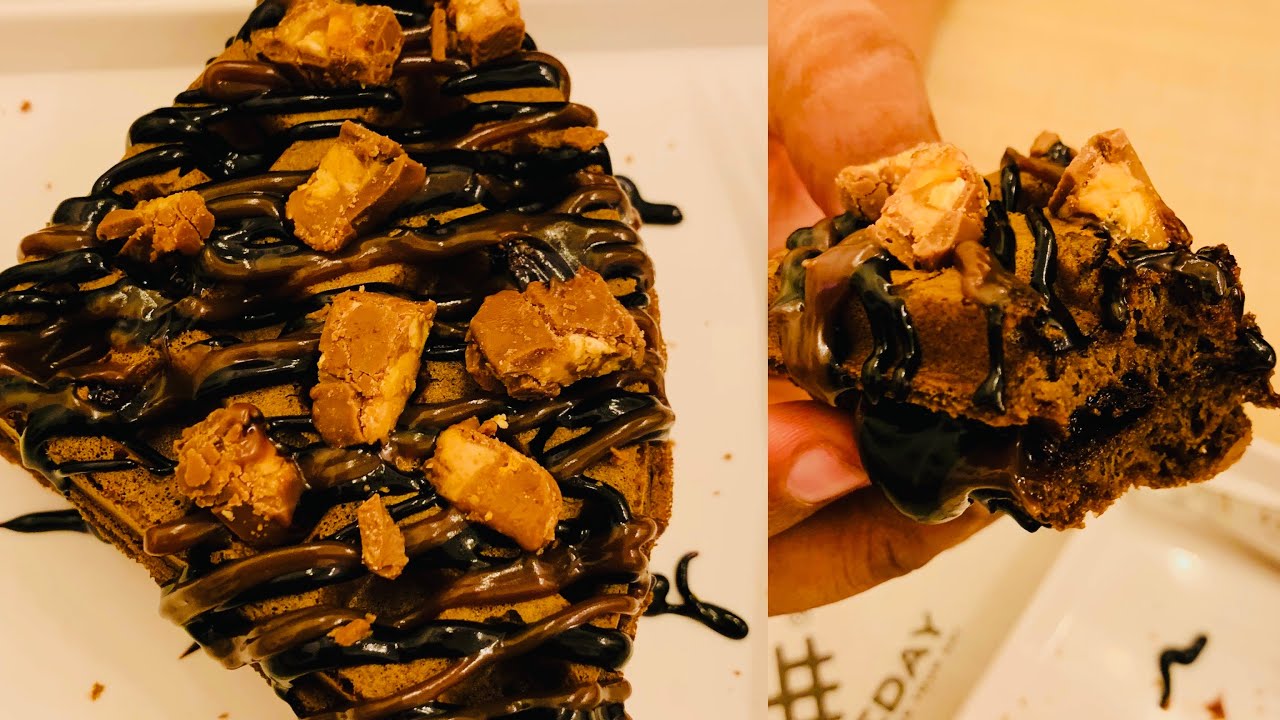🔅Chocolate waffles | snicker waffles #mallufoodstories - YouTube