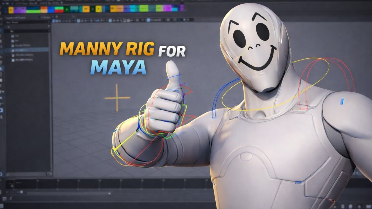 Manny Rig For Maya - YouTube