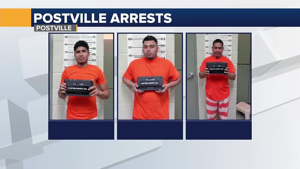 Postville police arrest three noncitizens over suspected identity theft ...
