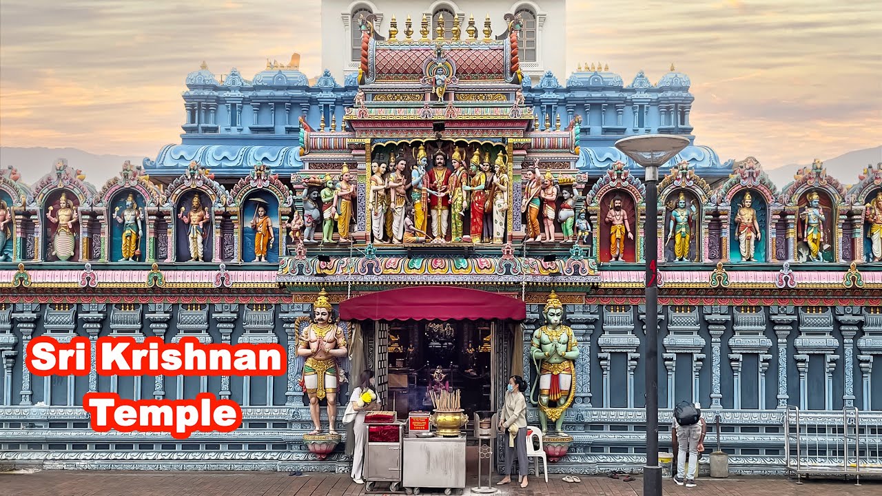 Sri Krishnan Temple, Waterloo St , Singapore. Virtual tour - YouTube
