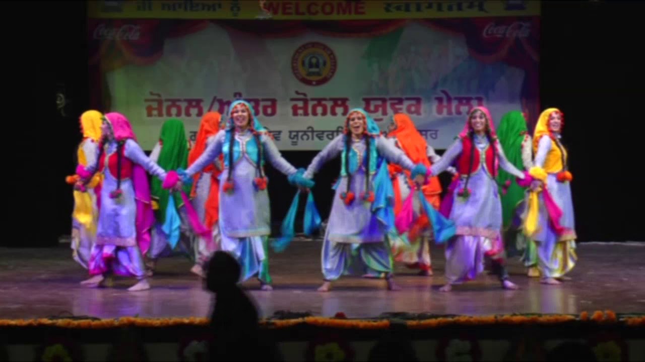 DAV College Jalandhar Luddi 2017 || Punjabi Folk Dance || Girls ...