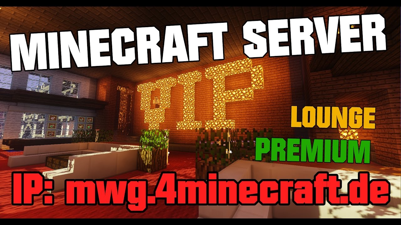 Minecraft Spigot Server | VIP - LOUNGE [1.11.2] - YouTube