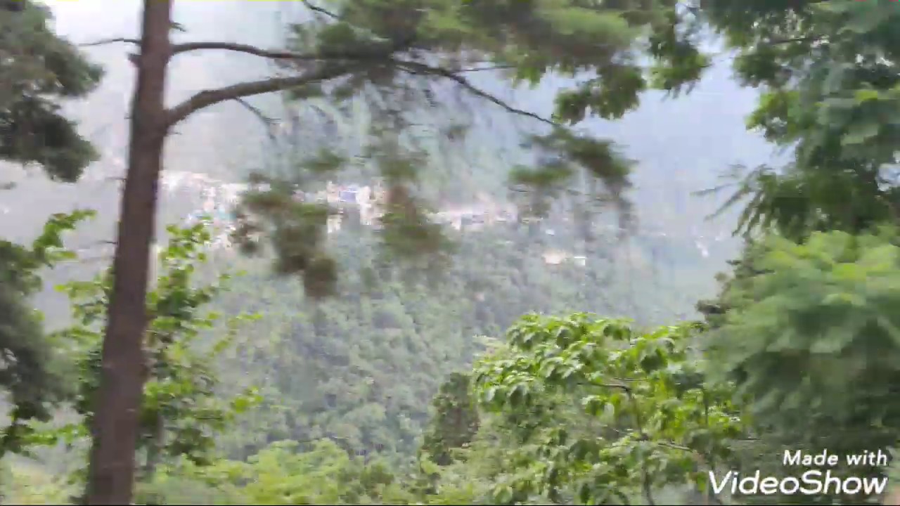 Mussoorie road side mountain view 😍😵 - YouTube