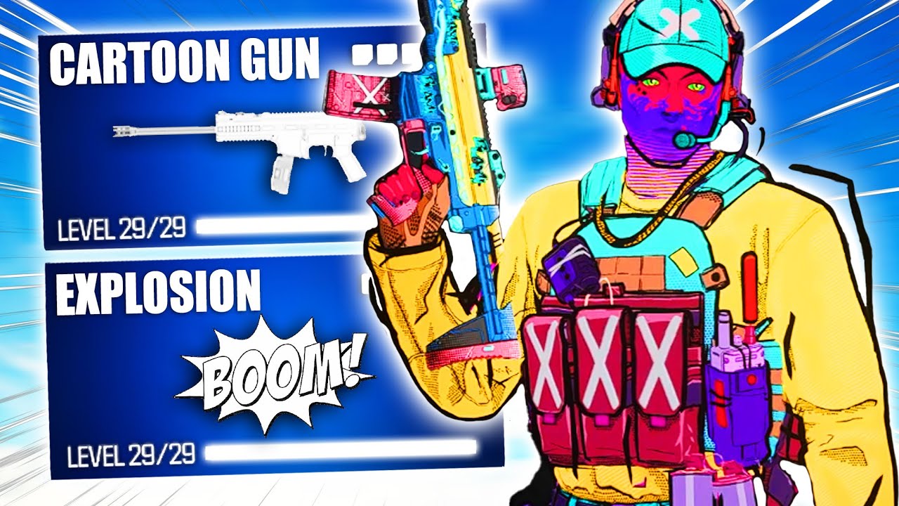 I Became a CARTOON in Warzone - YouTube