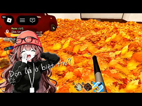 Phần 2 | Yatia phải dọn hết lá ở biệt thự siêu nhiều lá hơn cả 20.000 lá??? | Yatia roblox 