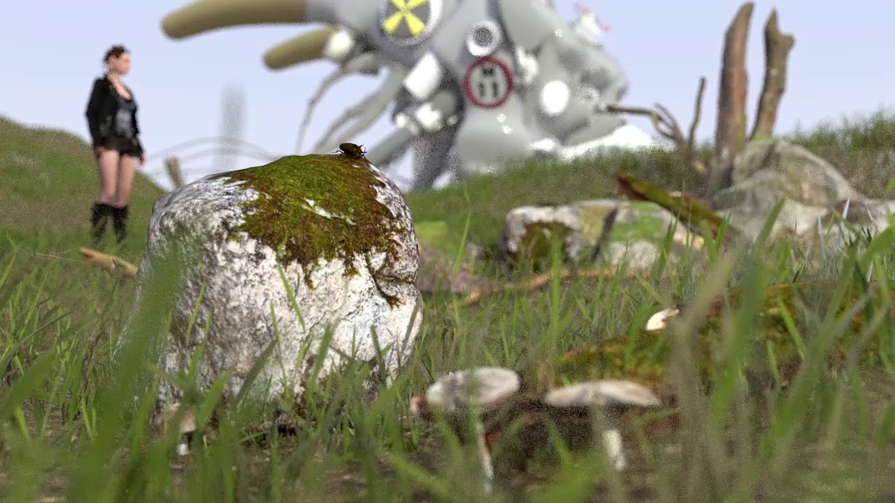 Lightwave 3D - DOF error test render - YouTube