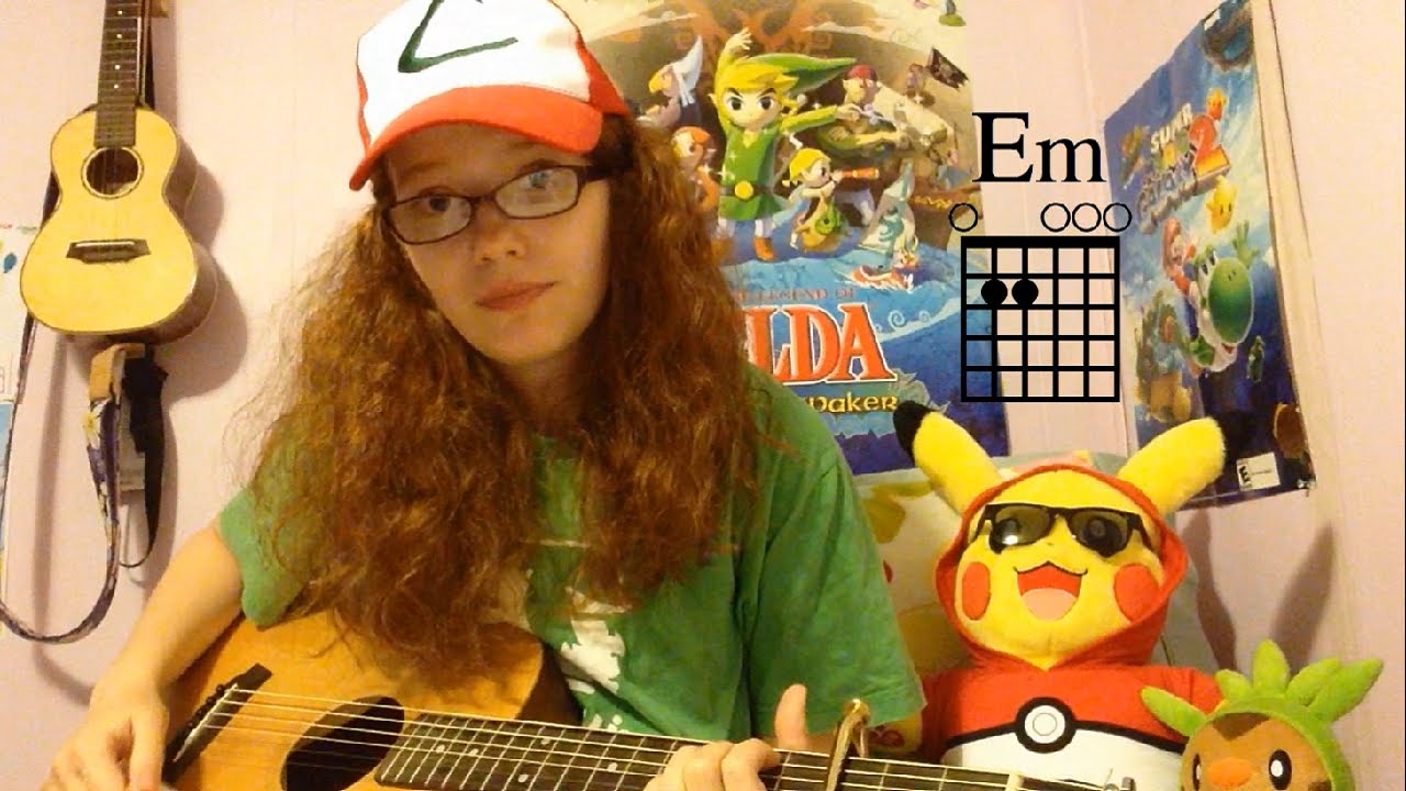 Pokemon Theme Song (Easy Guitar Tutorial) - YouTube