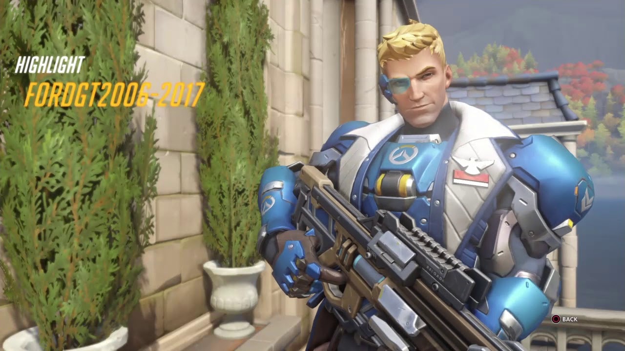 Overwatch going beast mode with soldier 76 - YouTube