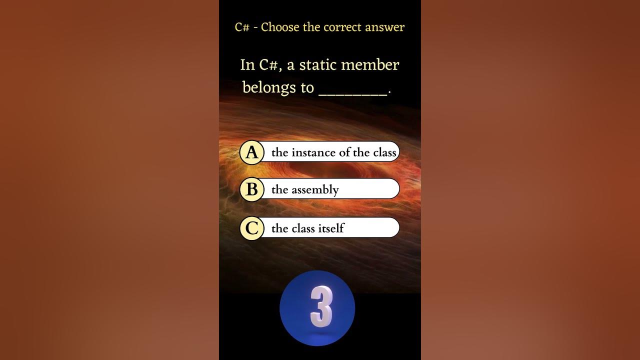 Mastering C The Ultimate Quiz Challenge Static Member Shorts Short Quiz Codingquiz