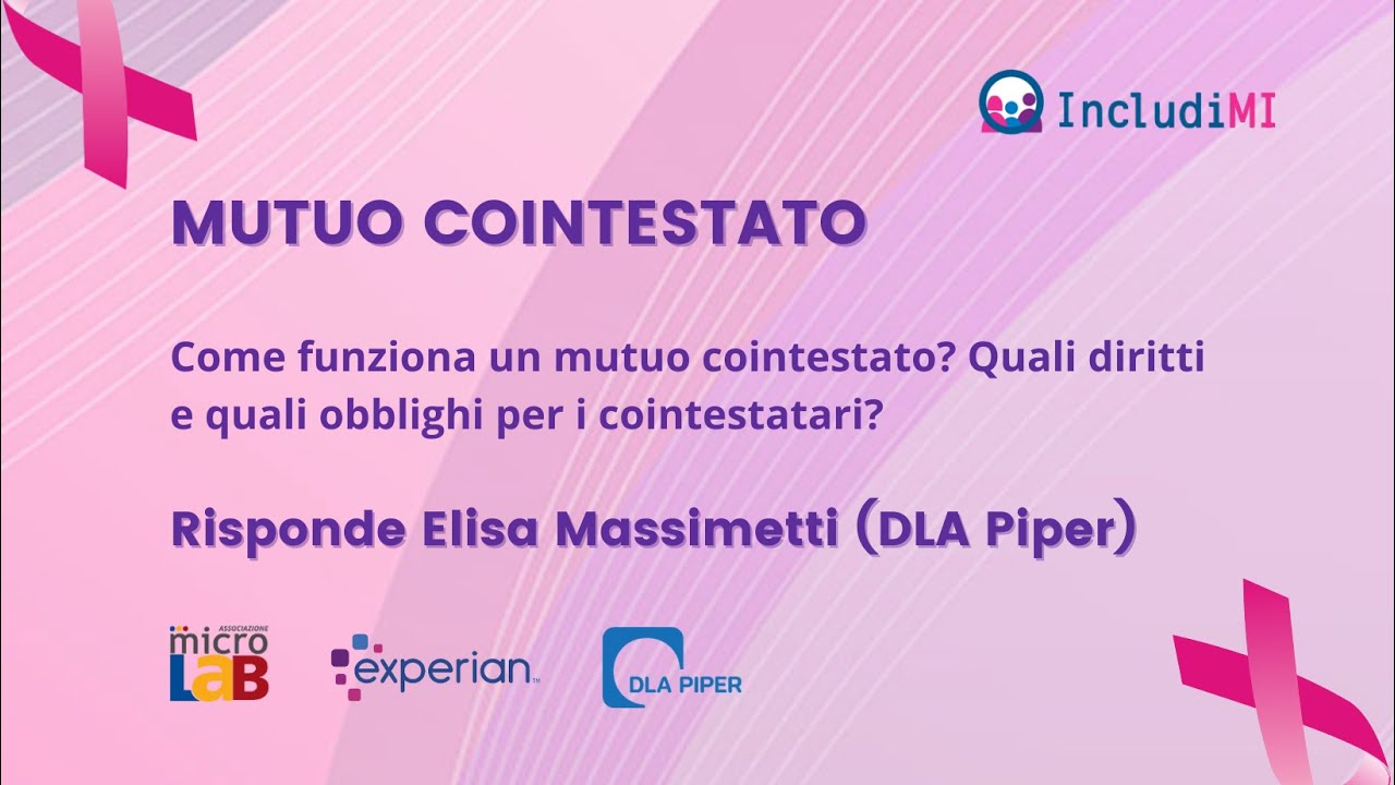 Mutuo cointestato: Come funziona e quali diritti e quali obblighi per i ...