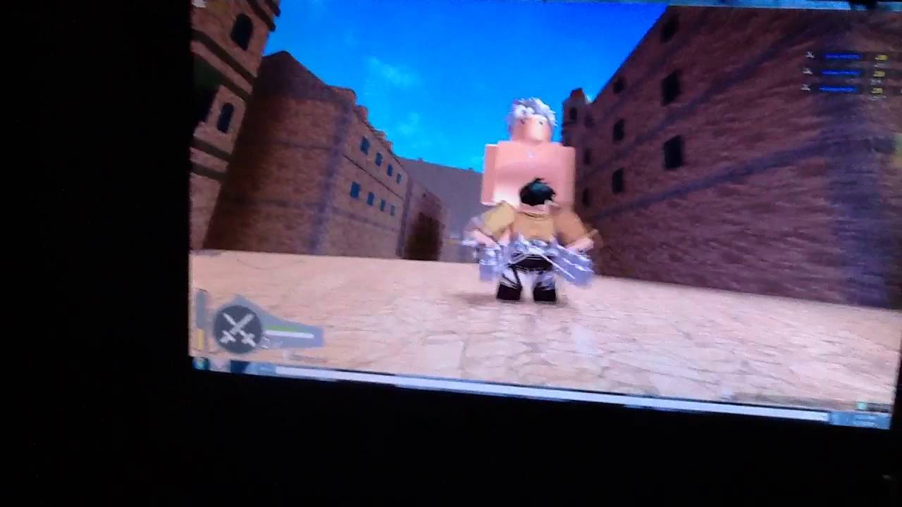 Roblox attack on titan downfall part 1 - YouTube