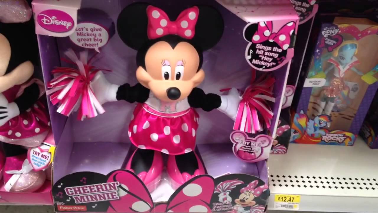 CHEERIN MINNIE MOUSE Disney + Fisher Price MINNIE MOUSE CHEERLEADER ...
