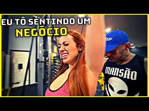 Jessica Patez Treinando com o Toguro