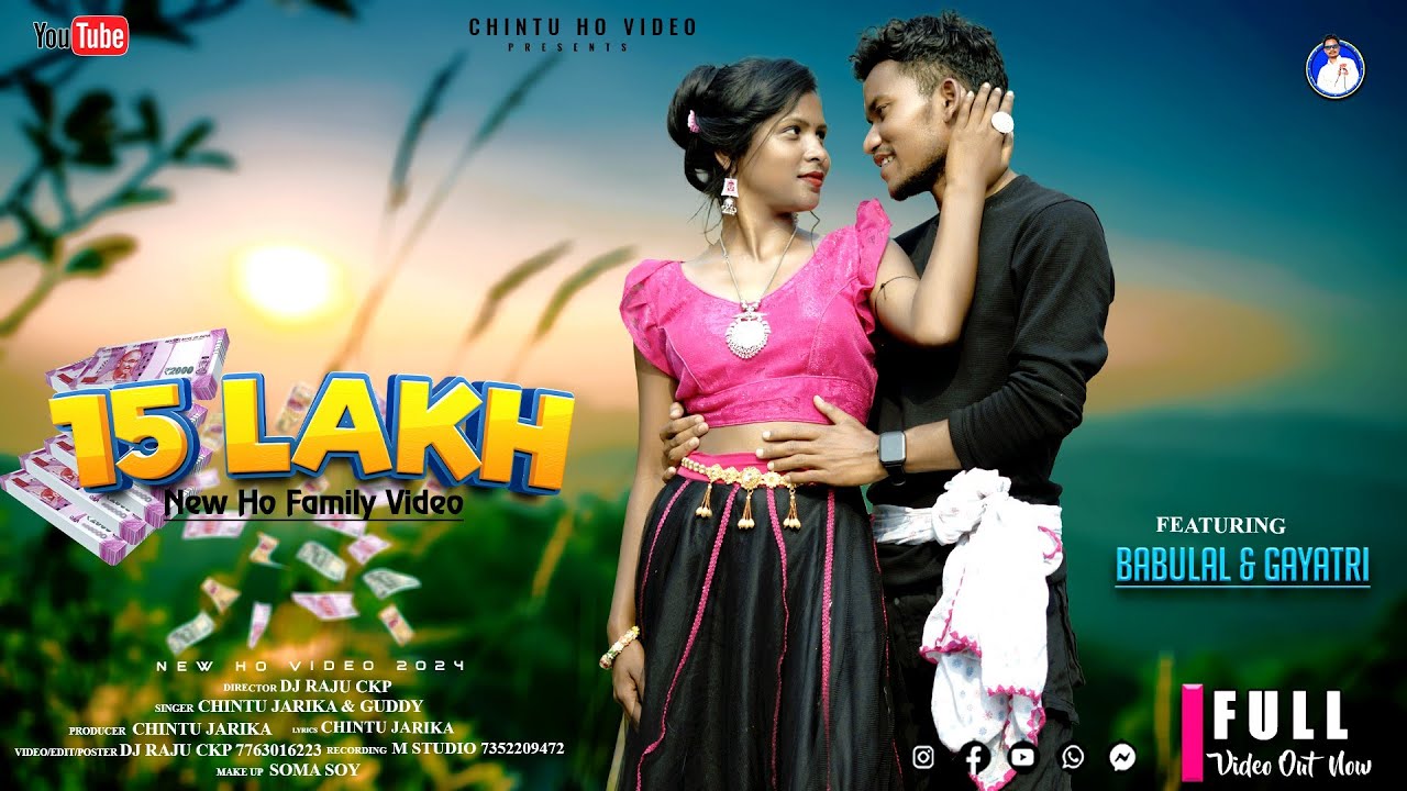 New ho video song 2024 || 15 lakh || Chintu Jarika new ho song || new ...