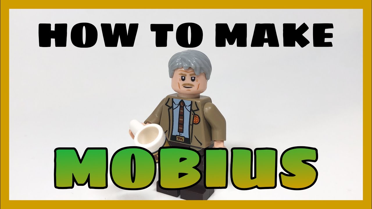 How to make a custom Lego Mobius figure - YouTube
