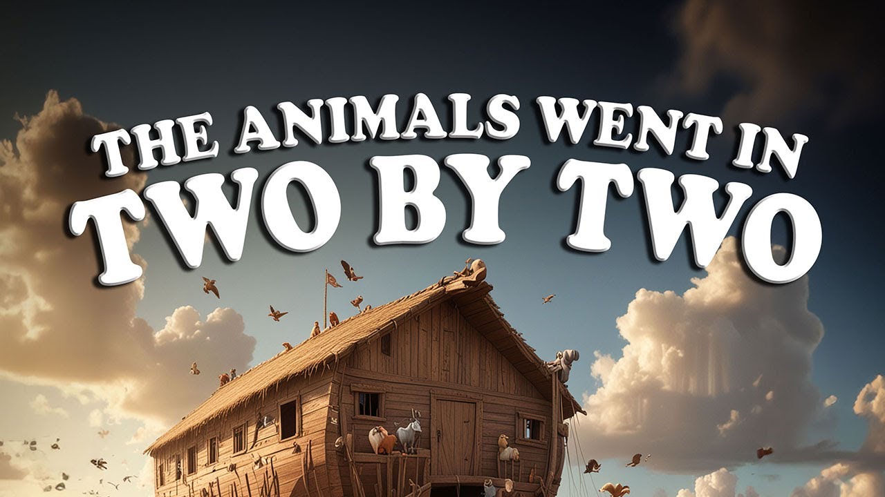 THE ANIMALS WENT IN TWO BY TWO | Nursery Rhyme - YouTube