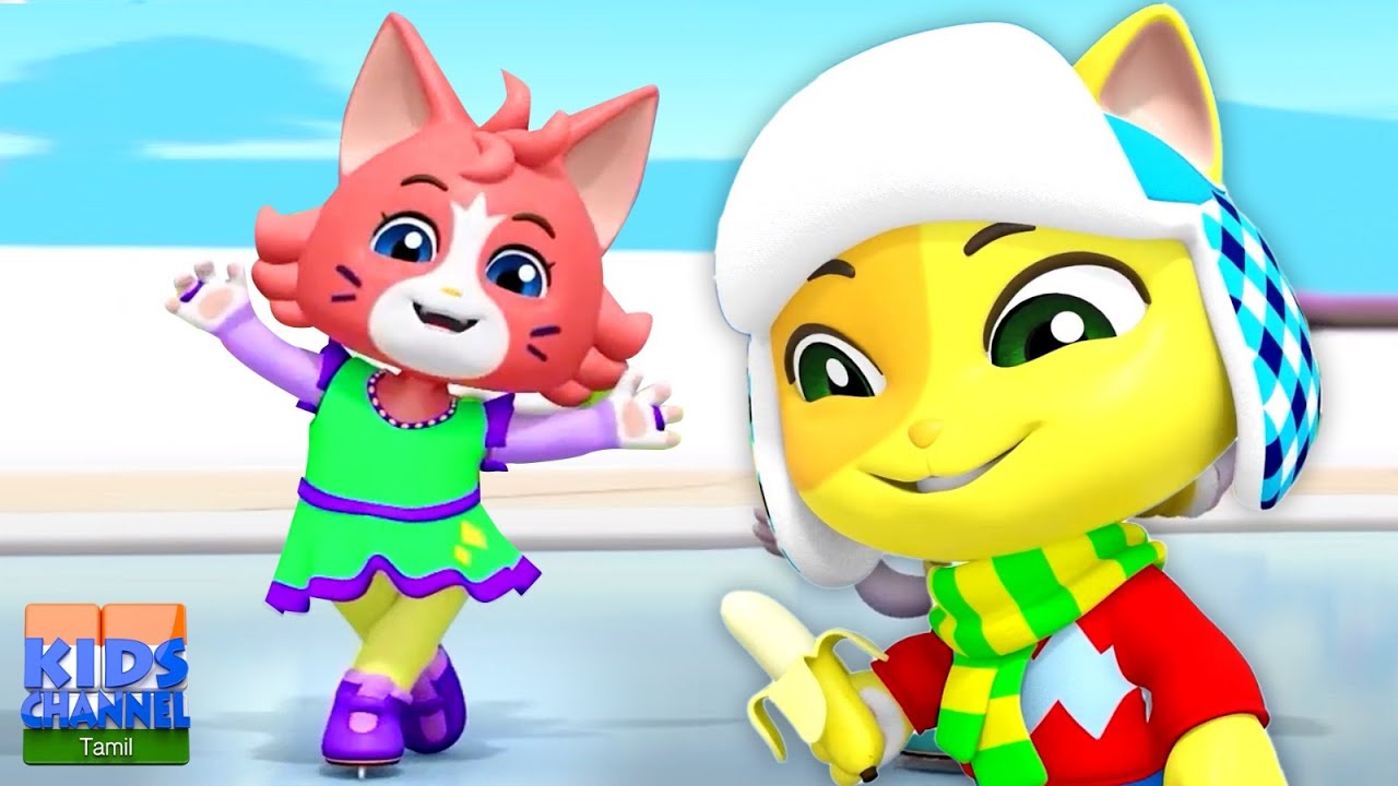 Dance On Ice, Cartoon Video for Kids, Animated Stories and Funny Show ...