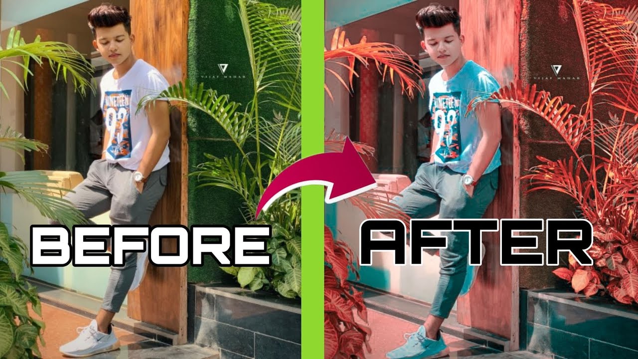 Lightroom red blue effect photo editing | Lightroom background colour ...